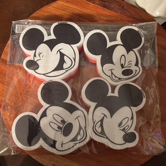Disney | Other | Mickey Mouse Cleaning Gloves And Sponges | Poshmark